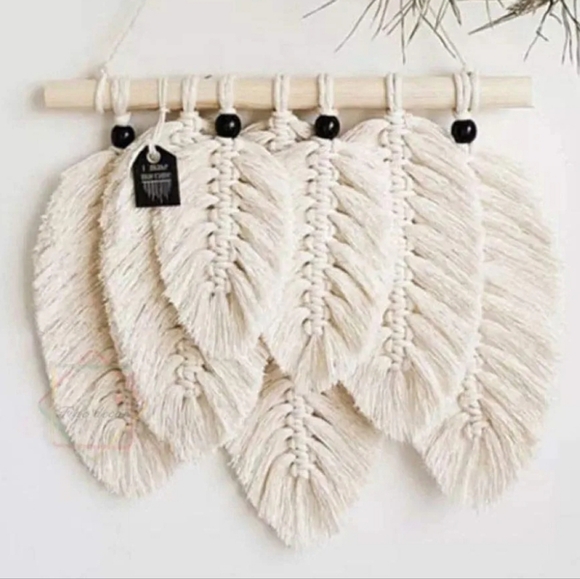 Dreamweaver | Wall Decor | Diy Macram Feather Craft Kit Boho Home Decor ...